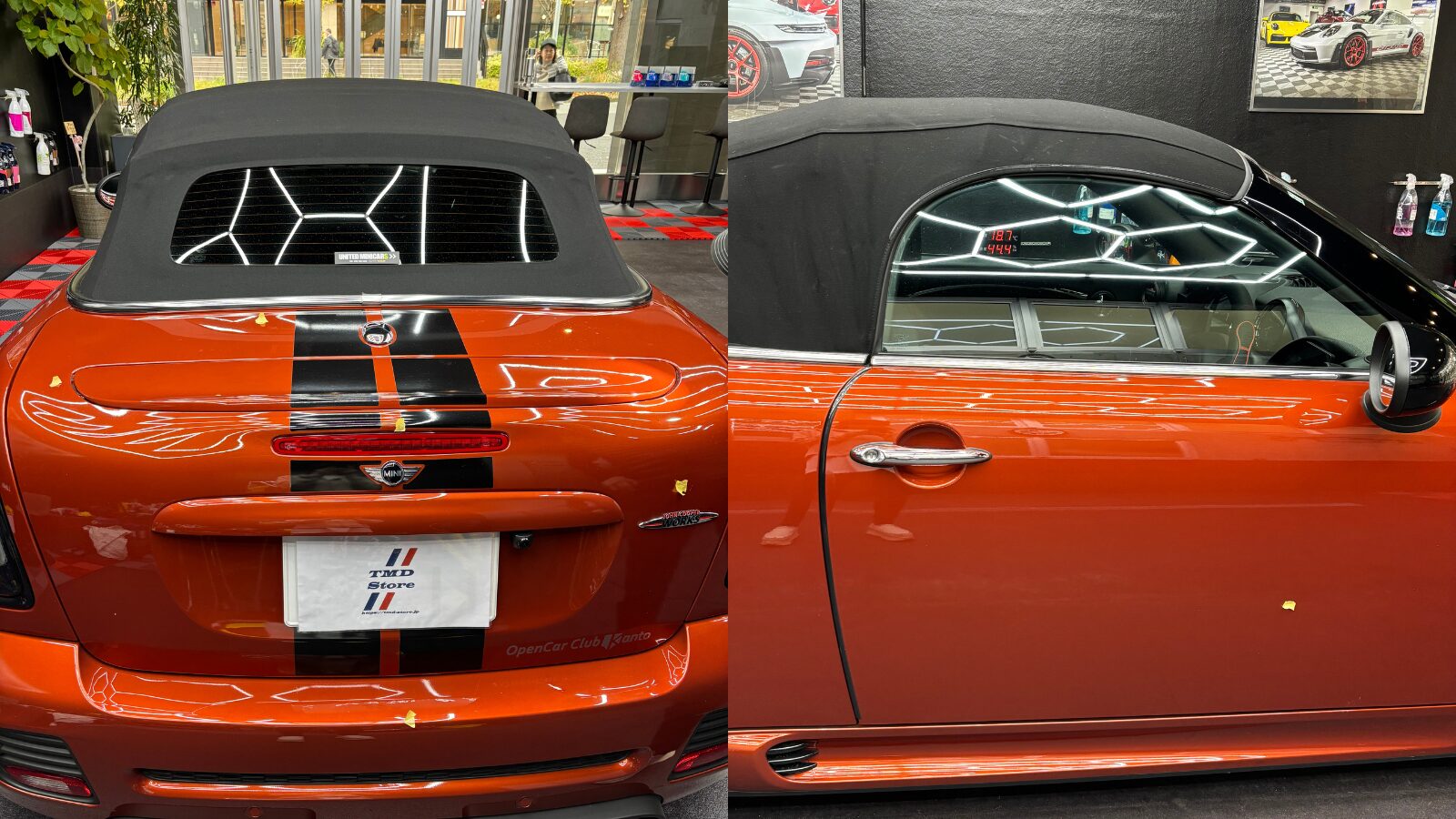 【施工実績】MINI Roadster（JCW）コーティング｜横浜市青葉区・TMD Store Detailing Studio | 神奈川県横浜市青葉区のセラミックカーコーティングの施工なら ...